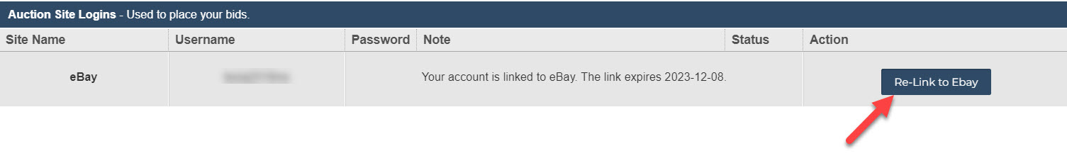 How to LINK or RE-LINK your eBay account to your Bidnapper account ...